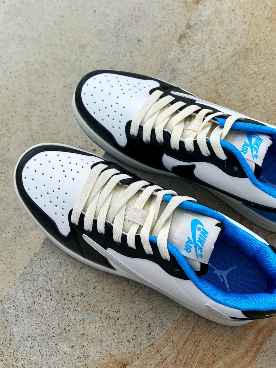 Nike Air Jordan 1 Low Travis Scott Blue/Black/White - TAKESHOES