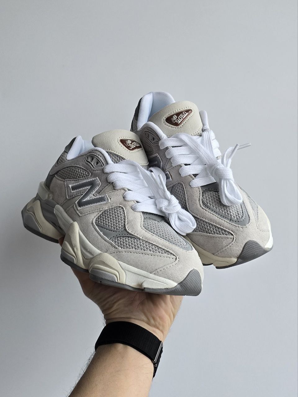 New Balance 9060 Beige / Light Grey - TAKESHOES